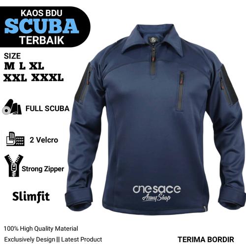 Jual Terbaru Kaos BDU Tactical Full Scuba Combat Polos Lengan Panjang Slimfit - Cream, M - Kab ...