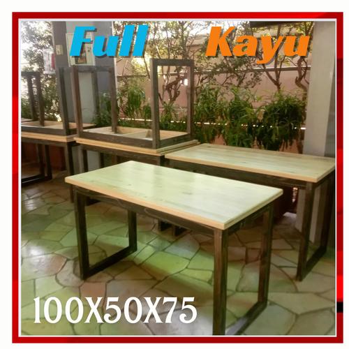 Jual Meja minimalis [ MEJA SERBAGUNA ] Meja Makan jati belanda ...