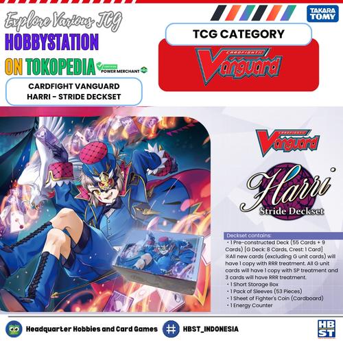 Jual Cardfight! Vanguard Harri Stride Deckset JP - Jakarta Selatan ...