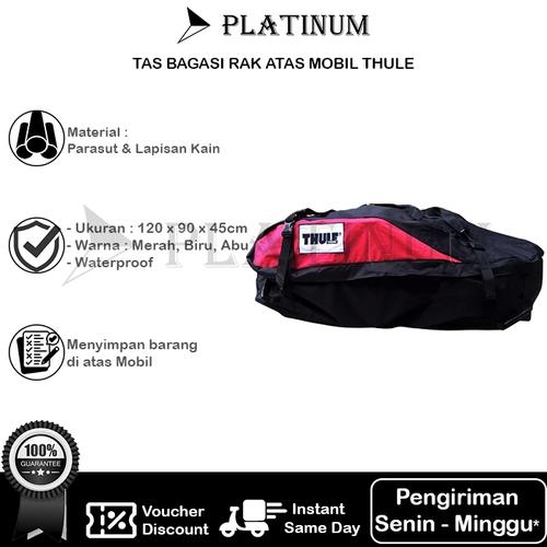 Jual ROOF RACK BAG TAS BAGASI RAK ATAS MOBIL THULE - Abu-abu - Jakarta ...