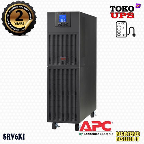 Promo UPS APC SRV6KI SRV6000 6000VA 6000W Double-conversion On-line UPS ...