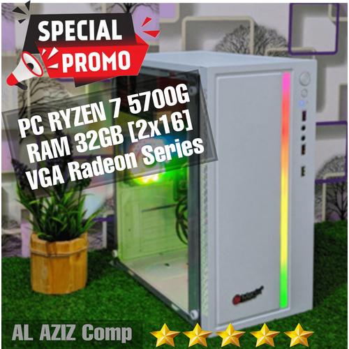Jual PROMO PC RAKITAN RYZEN 7 5700G|8GB|SSD 256GB|Radeon Rx Vega ...