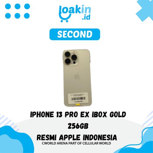 Jual APPLE IPHONE 13 PRO 256GB GOLD SECOND EX IBOX RESMI INDONESIA ...