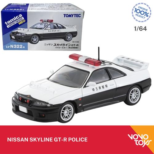 Jual Tomica Limited Vintage TLV-N 322A Nissan Skyline GT-R Patrol Car Saitma Met Police ...