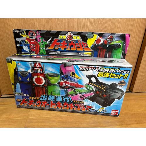 Jual Dx Power Rangers Ressha Sentai ToQger Toq Changer Set Megazord ...
