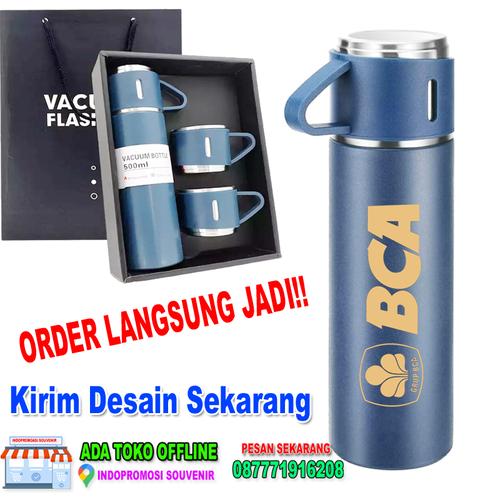 Jual Termos Sultan Vacuum Flask Set Botol Minum Cangkir Premium 500ml ...