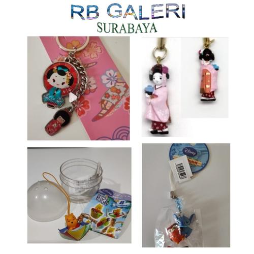 Promo Gantungan Kunci HP Keychain Disney Lilo Stitch / Japanese Netsuke ...