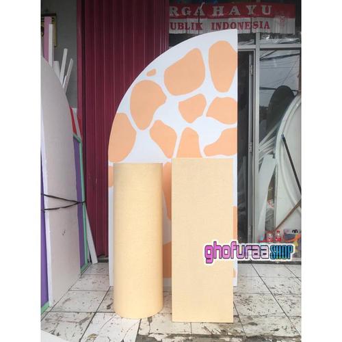 Jual Terbaru Meja Tabung styrofoam Meja Kue kotak balok segiempat ulang ...