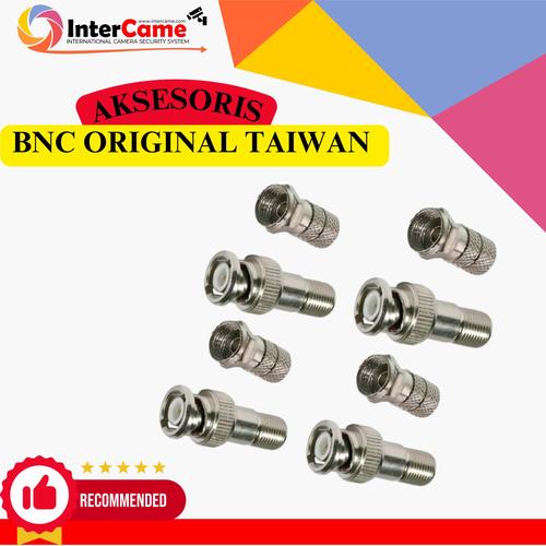 Jual Jack BNC original Taiwan - Kota Bandung - cctvbandung | Tokopedia