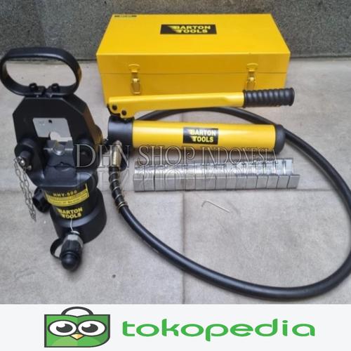 Jual tang press skun hidrolik 500mm hydraulic crimping tool HHY 500 ...
