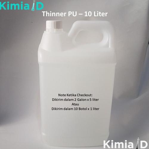 Jual Thinner PU 10 Liter Thinner Polyurethane 10 Ltr Tinner PU Tiner PU ...