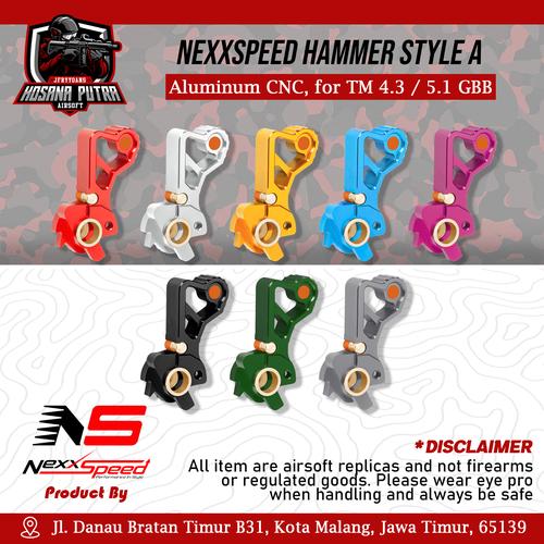 Jual NexxSpeed CNC Aluminum Hammer Style A For TM HlCAPA GBB Series - PURPLE - Kota Malang ...