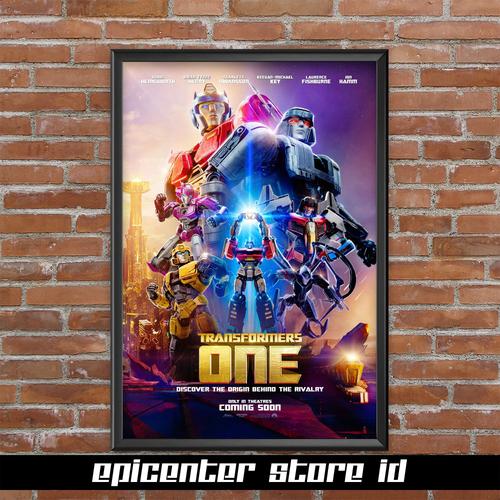 Jual Poster Transformers One - Official 2 + Frame - Hitam, 40x60 - Kab ...