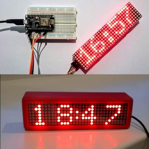 Jual Max7219 Module Led Dot Matrix 32x8 Display - Kota Medan ...