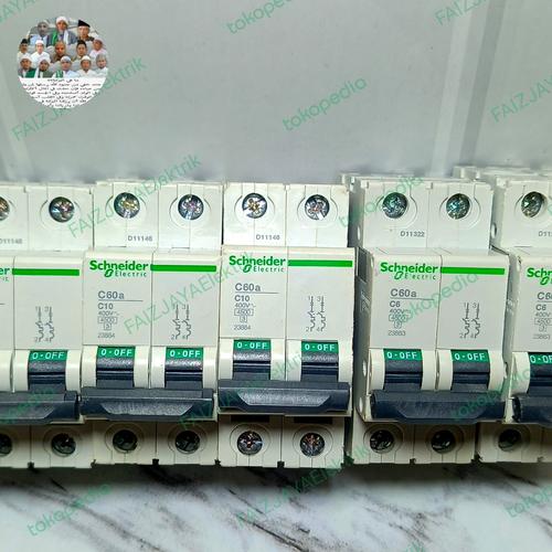 Jual MCB SCHNEIDER 2PHASE C6/C10/C16/C20/C25/C32/C40/C50/C63 - C40 ...
