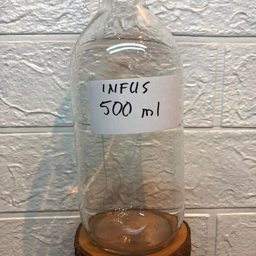 Jual BOTOL KACA INFUS 500ML TUTUP SILLICON - Kota Depok - SAHABAT BOTOL ...