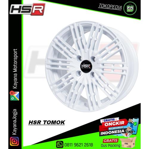 Jual Velg Hsr Tomok R15 Lebar 6,5 Pcd 4X100 Cocok Mobil Brio Sigra Jazz Freed Sirion - Kab ...