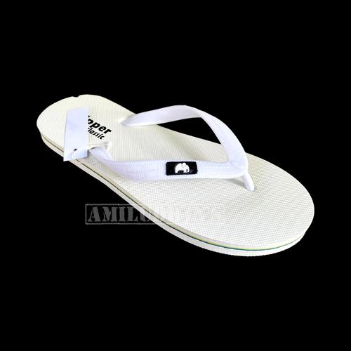 Jual FLIPPER CLASIC SANDAL FLIPPER RUBBER VIRAL PRIA WANITA BASIC PUTIH ...