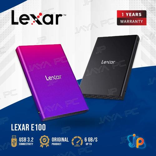 Jual Lexar Enclosure E100 SATA External Case 2.5 - USB 3.2 - Hitam ...