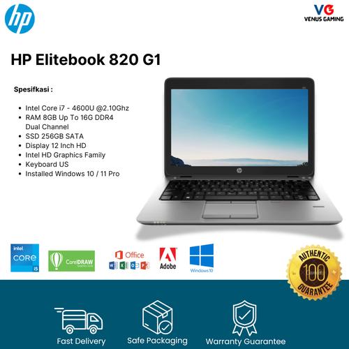 Jual Laptop High End HP 820 Core i7 RAM 8GB SSD 256GB Layar 12Inch ...