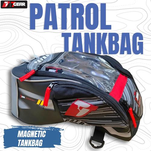Jual Tankbag Patrol Magnet 7Gear Tas Tangki Motor Magnet 8 Liter Tas ...