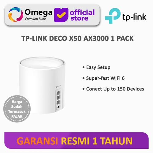 Promo TP-Link Deco X50 AX3000 1 pack Cicil 0% 3x - Kota Medan - Omega ...
