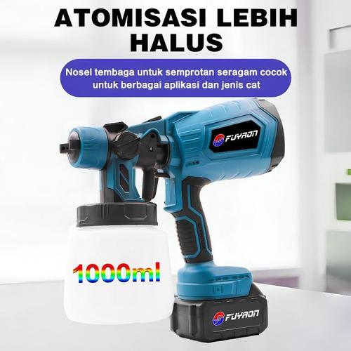 Jual Semprot Cat Listrik 1000ML Alat Semprot Cat Spray Gun Elektrik 48V ...