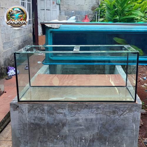 Jual aquarium 120x50x50 full 8mm full polos lem hitam - Kota Depok ...