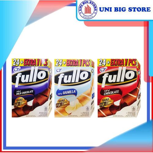 Jual Fullo Wafer Roll Stick Full of Chocolate | Vanilla | Milk ...