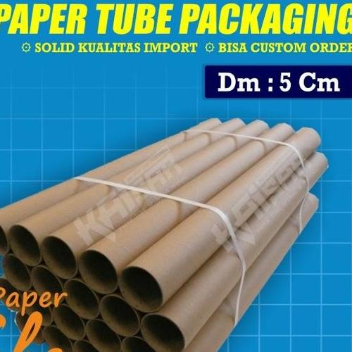 Jual tabung kardus selongsong packing dm 5 cm / paper core tube karton - 10 CM - Jakarta Barat ...
