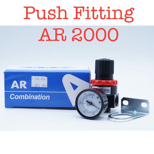 Jual AR2000 AR 2000 Push Fitting Regulator Filter Setelan Pengatur ...