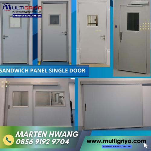 Jual SANDWICH PANEL SINGLE SWING DOOR - Kab. Tangerang - Toko Sandwich ...