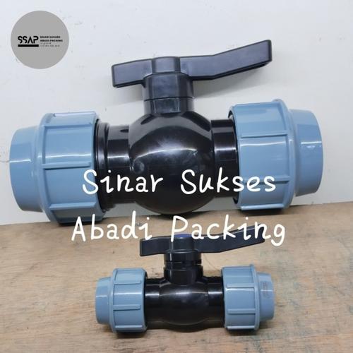 Jual Ball Valve HDPE Ukuran 2" inch / Comprression Joint - Jakarta ...