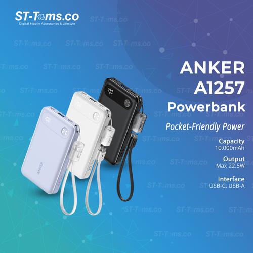 Jual Anker Power Bank Powercore 10000mAh 22.5W Portable Charger Lanyard ...