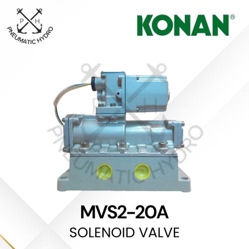 Jual SOLENOID VALVE KONAN MVS2-20A AC110 DRAT 3/4" - Jakarta Barat ...