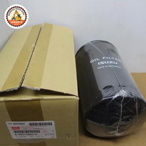 Jual 8983758600 Isuzu Oil Filter Element Spin On 6HK1/6WG1/6BG1IZ ...