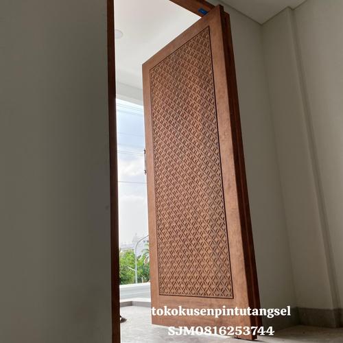 Jual pintu solid bahan kayu merbau papua - link depe oderan pak rafi ...