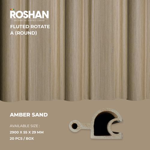 Jual WPC Flutted Rotate A Series - ROUND | ROSHAN | 2900 x 55 x 29 mm ...