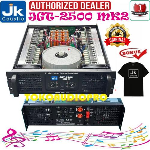 Jual Power JK Audio JGT-2500 JK Audio Power Amplifier JK Audio JGT2500 ...