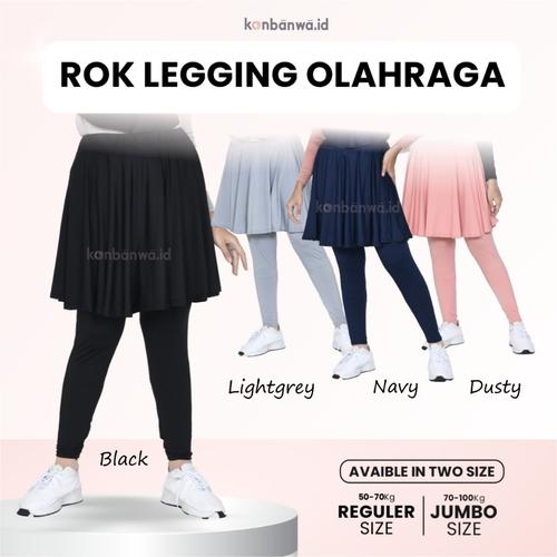 Promo Celana Senam Aerobic Legging Rok Baju Olahraga wanita Size Jumbo ...