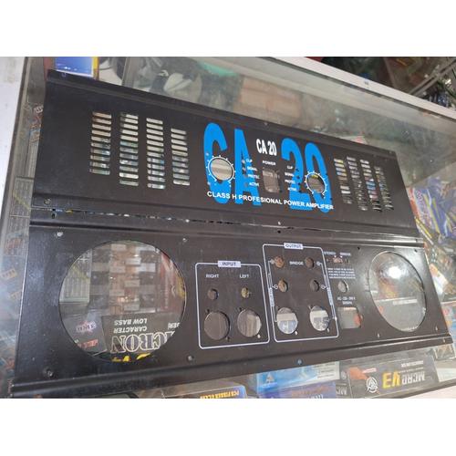 Jual PANEL POWER AMPLIFIER TEBAL CA20 DEPAN BELAKANG PANEL PLAT TEBAL ...