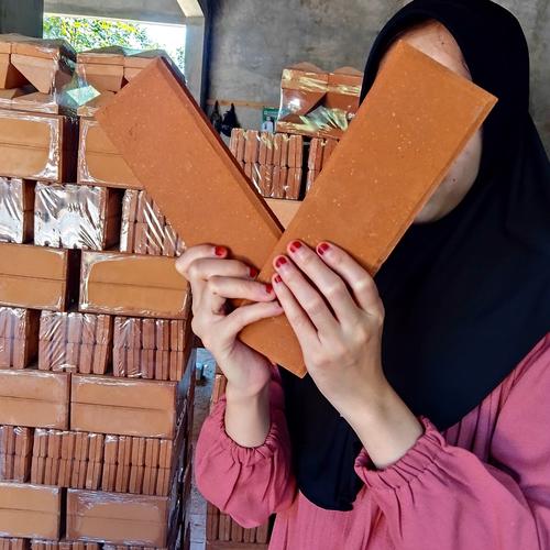 Jual bata tempel terakota , bata merah expose , batu alam tempel bevel ...