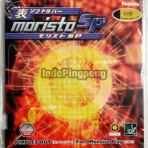 Jual Nittaku Moristo SP ~ Short Pips Rubber Karet Bintik Serang Pendek ...