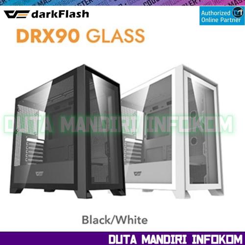 Promo darkFlash DRX90 GLASS I MESH - Modern Aesthetic Tempered Glass ...
