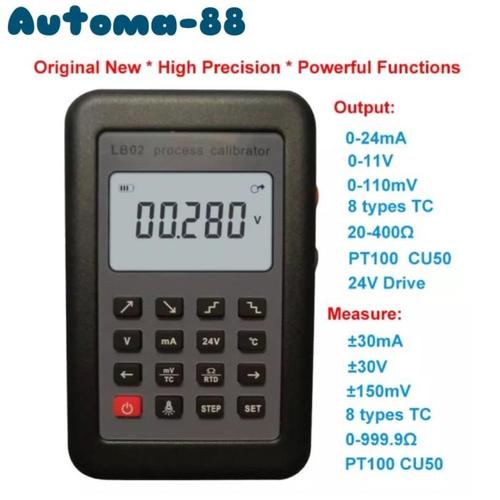 Jual MULTI FUNCTION CURRENT VOLTAGE LOOP CALIBRATOR 4-20MA 0-10V PT100 ...