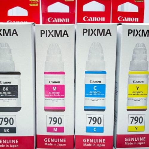 Jual 1 Set Tinta Canon Pixma GI-790 untuk printer G1000, G1010,G2000 ...