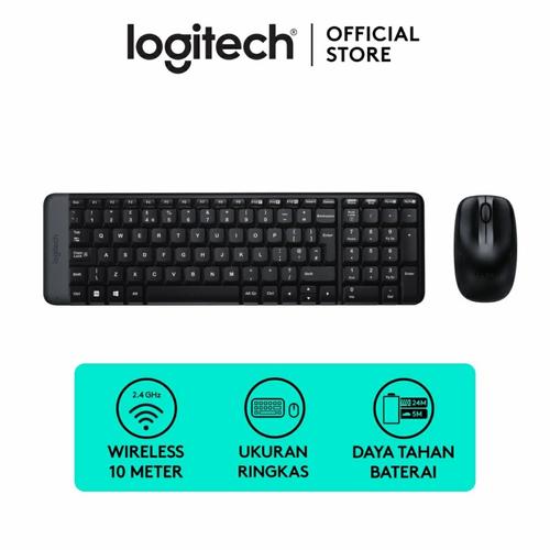 Jual Logitech MK215 Combo Keyboard dan Mouse Wireless Compact - Kota Surabaya - Protech Solution ...