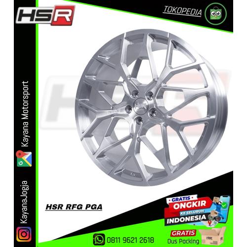 Jual Velg Mobil Hsr Ring 22 Hsr Wheel RFG PGA Untuk Alphard Lexus RX300 ...