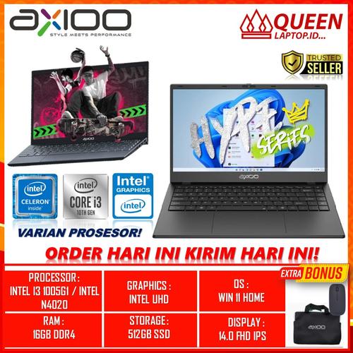 Jual Laptop Axioo Mybook Hype 3 Intel I3 1005G1 16gb 512gb 14.0 Fhd ips - HYPE1 8GB/128GB, PROMO ...