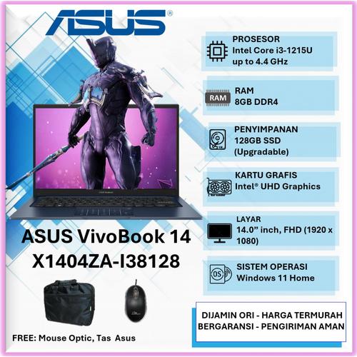 Jual Laptop Kerja Asus Vivobook X1404ZA intel core i3 1215U 8GB 512GB SSD 14 inch Full HD - 8GB ...